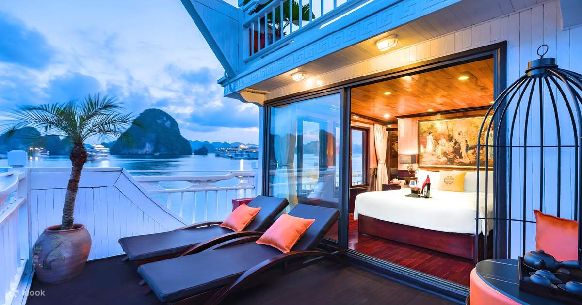 [Маршрут 2] 2D1N бухта Халонг на круизном лайнере Hera Boutique Cruise - Klook Россия